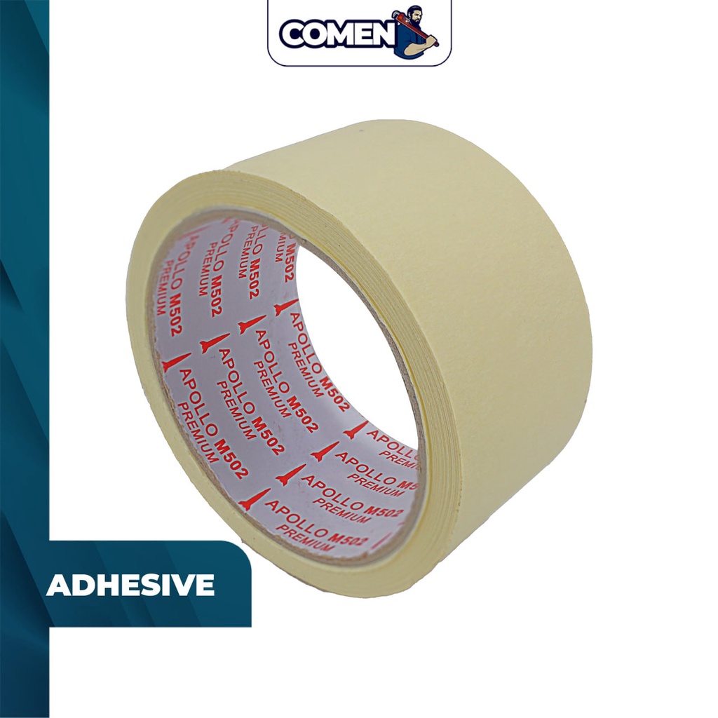 APOLLO Masking Tape M502 48MM High Temperature Crepe Paper Painting ...