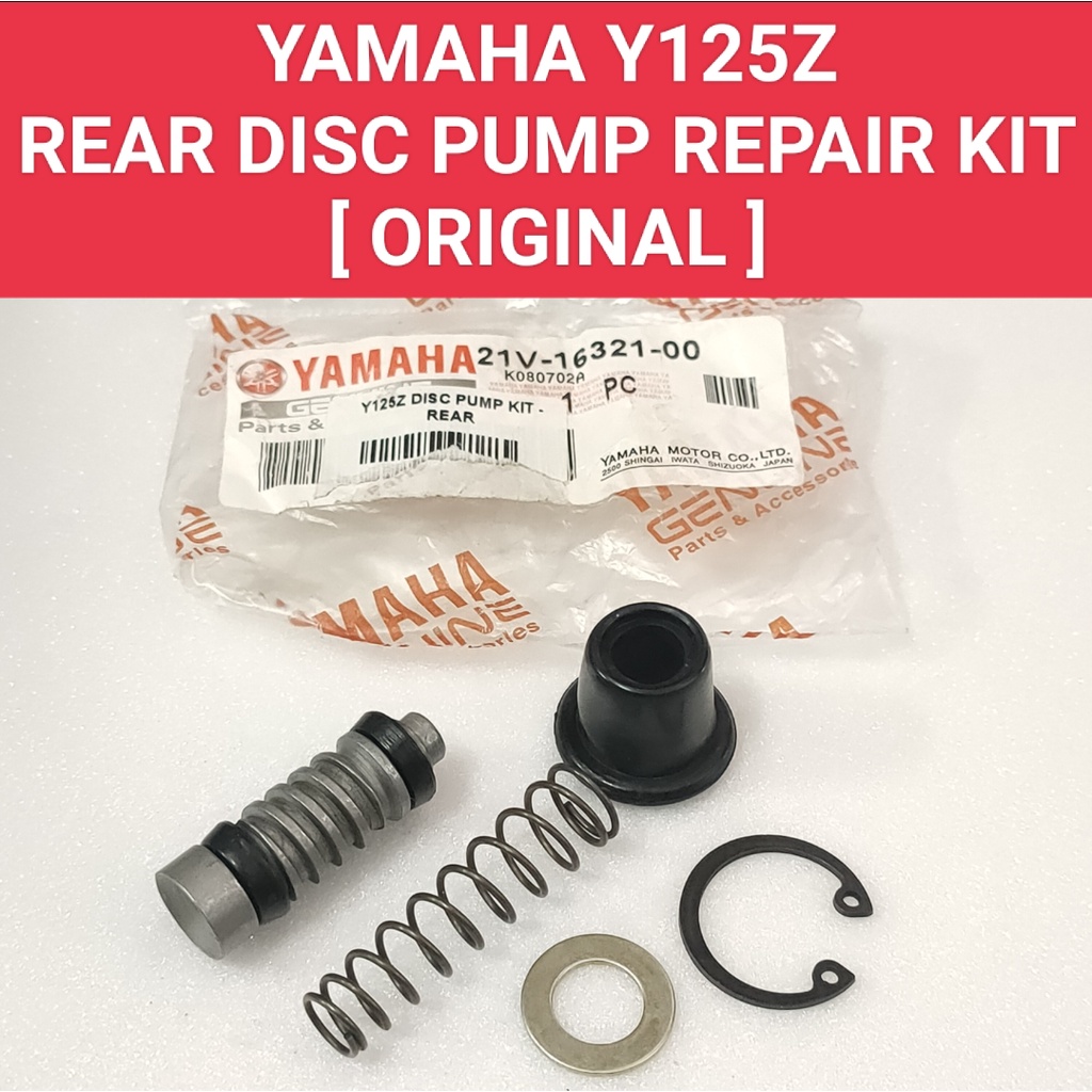 Y125Z ( ORIGINAL ) REAR DISC PUMP REPAIR KIT SET | Shopee Malaysia