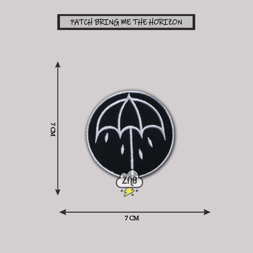 Embroidery PATCH BRING ME THE HORIZON EMBLEM BMTH Music PATCH | Shopee ...