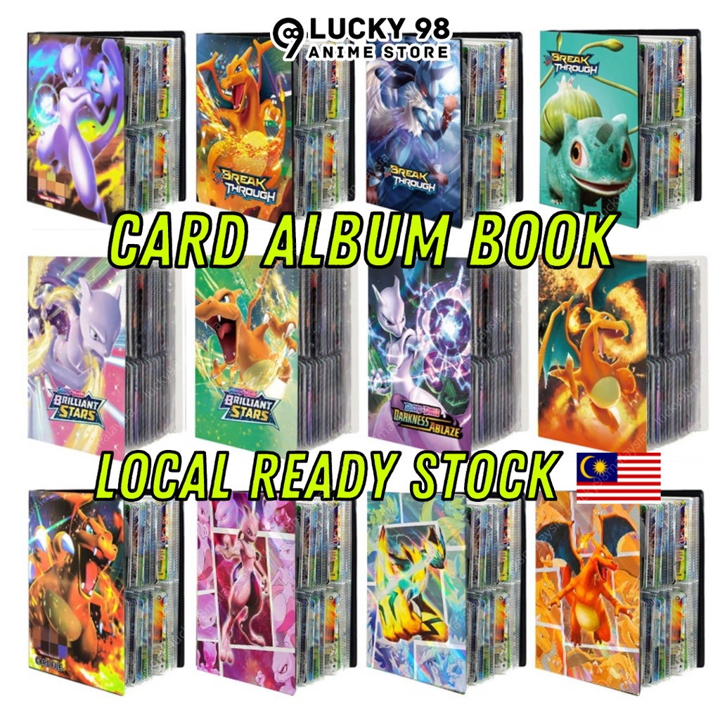 Pokemon Album Book 240pcs 540 9 grids Album Notebook Storage Folder ...