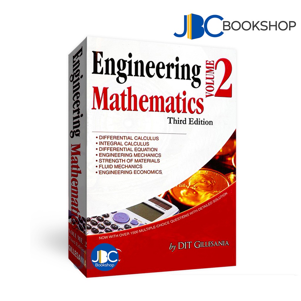 Engineering Mathematics Volume 2 3rd Edition by DIT Gillesania | Shopee Malaysia