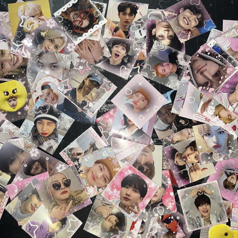 (96pcs) Skz STICKER MAIL STRAY KIDS Y2K CORE MAILING KOREA PINK STICKER ...