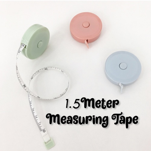 BH Tailor Measure Cloth Tape Mini Size Easy Auto Retract Button Millet ...