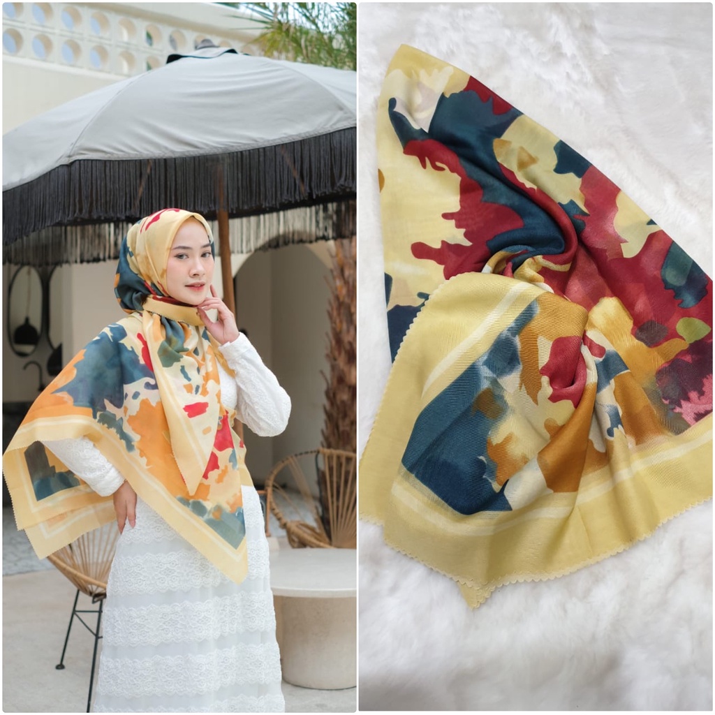 Best Selling!! Premium Motif/Hijab Square Lasercut Premium Motif/Hijab Pashmina Premium Laser ...