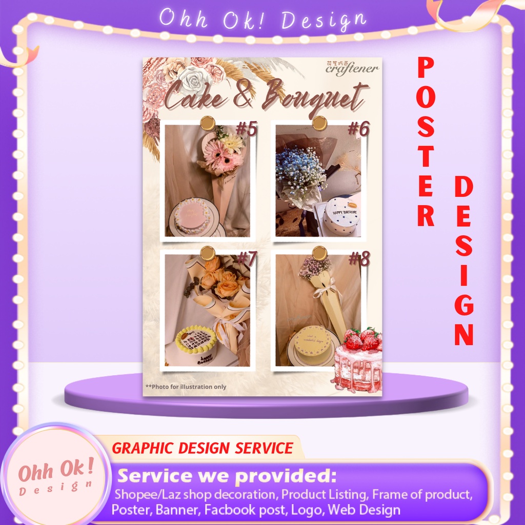 Custom Design Poster Service | Shopee Malaysia