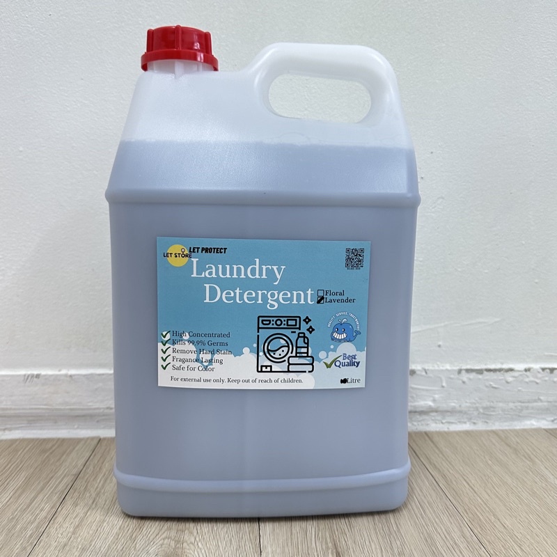 LIQUID DETERGENT SABUN DOBI [10KG] BEST FORMULA LET PROTECT SABUN ...