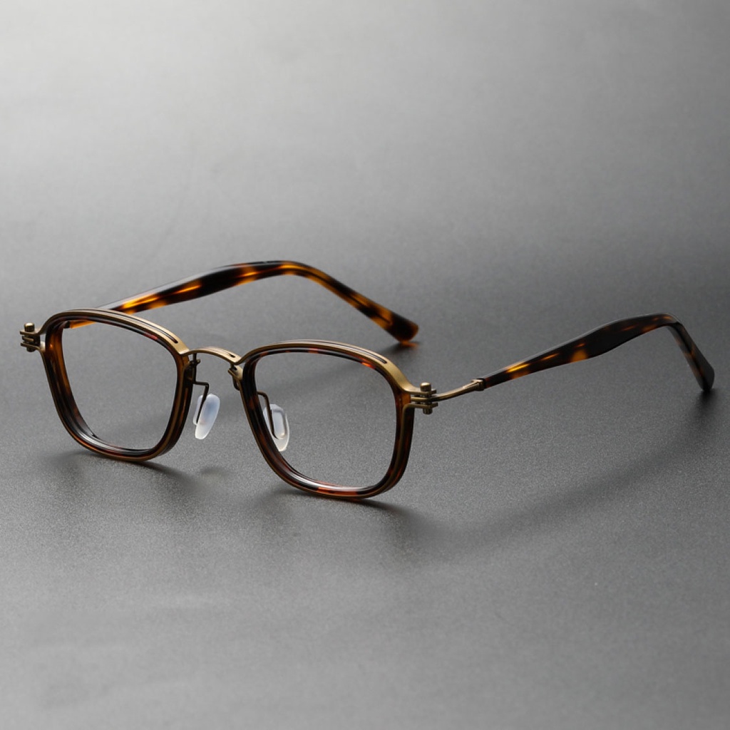 Fashion Square Glasses Frame Men's Handsome Retro Optical Spectacle ...