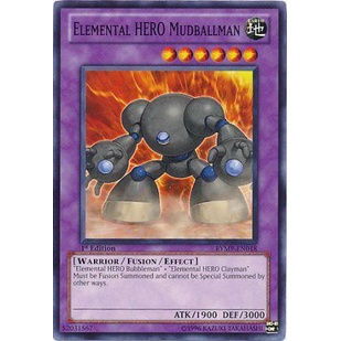 Yugioh Cards - TCG - Elemental HERO Mudballman / RYMP-EN018 | Shopee ...