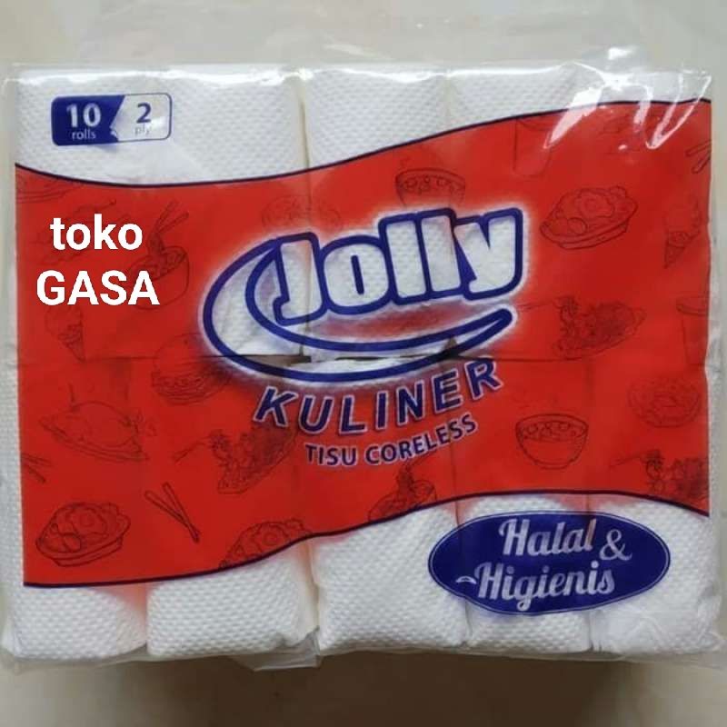 Jolly culinary Coreless toilet roll tissue is halal and hygienic 1 pax ...