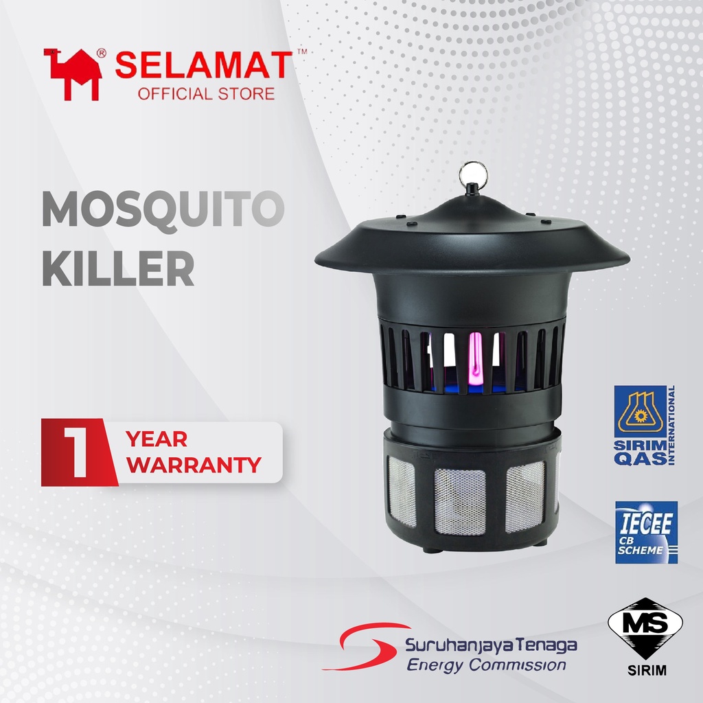 Selamat UV Light Mosquito Killer/Mosquito Trapper [SIRIM Approved ...