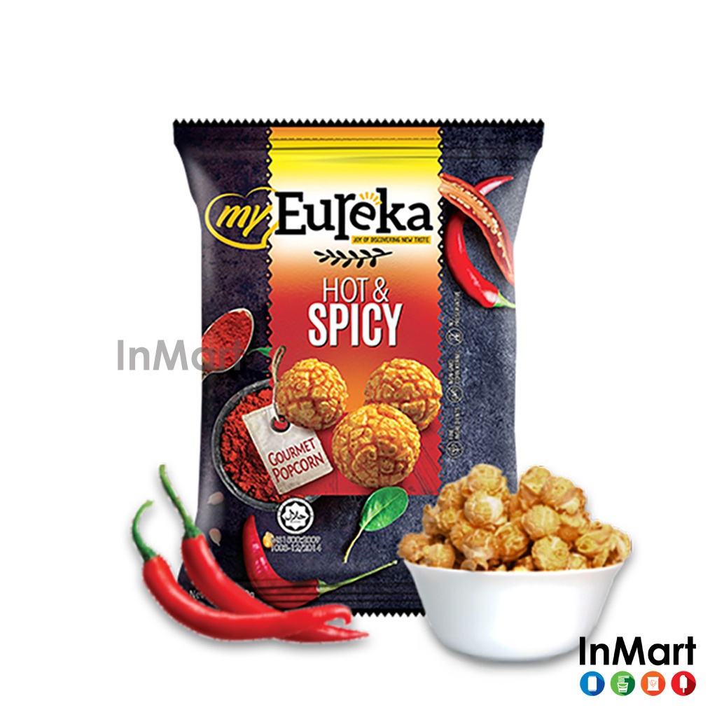 My Eureka Popcorn Hot & Spicy 80g 爆米花 香辣味 | Shopee Malaysia