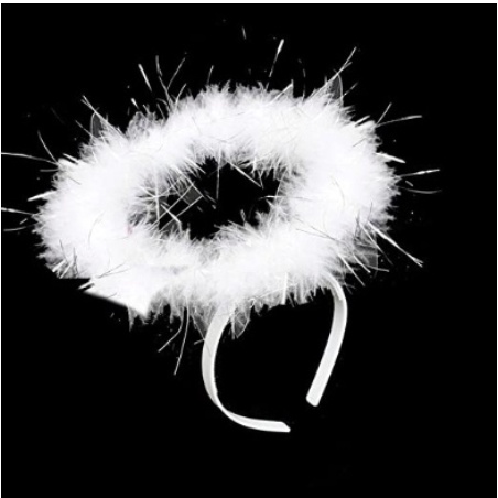 White Angel Halo Headband Fairy Hair Bands / Angel Headband MSIA Ready ...