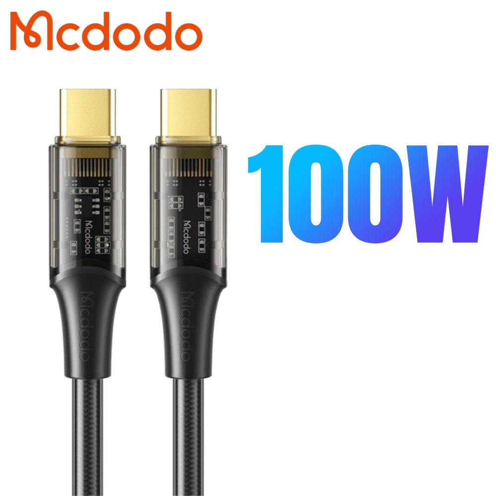 Mcdodo Cable 100W Flash Charging Cable Android Type C Cable Super Fast ...