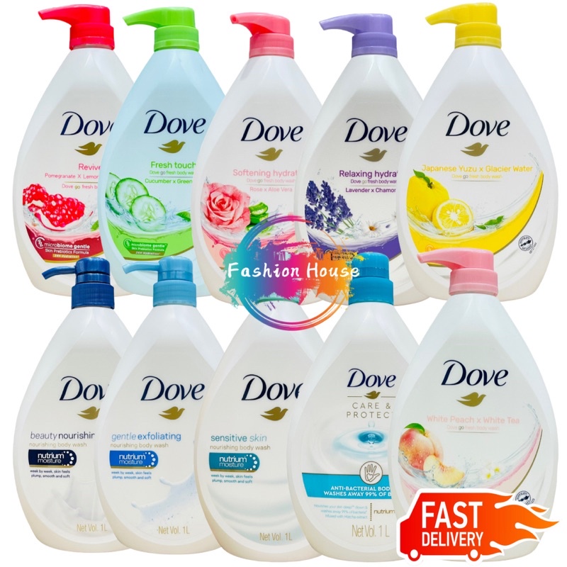 Dove Shower Body Wash (1000ml) | Shopee Malaysia