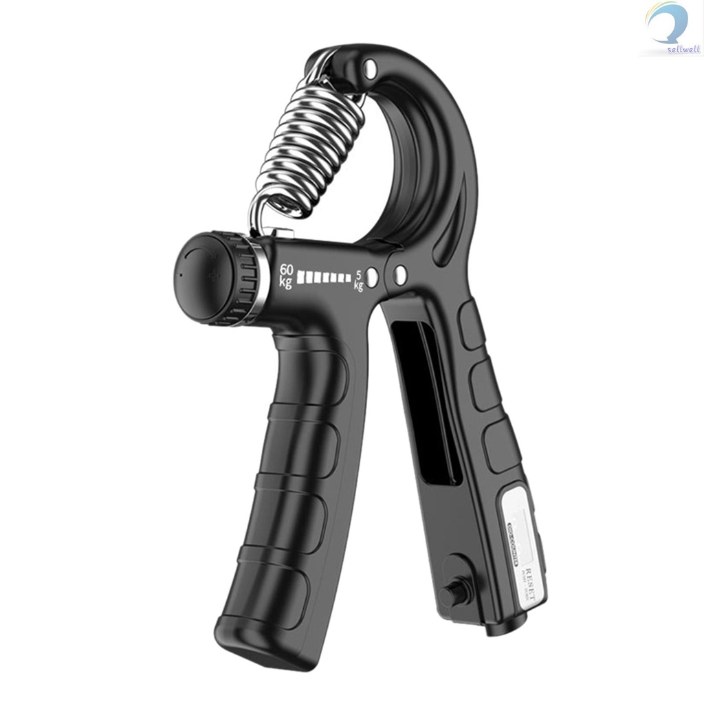 Hand Gripper Adjustable Resistance Hand Grip Strength Trainer Fingers ...