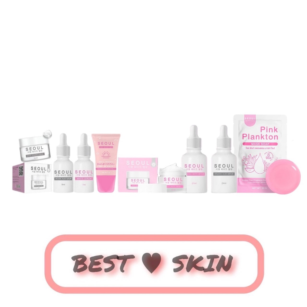 Skin Care Set Seoul serum Complete All Problems Organic Formula ...