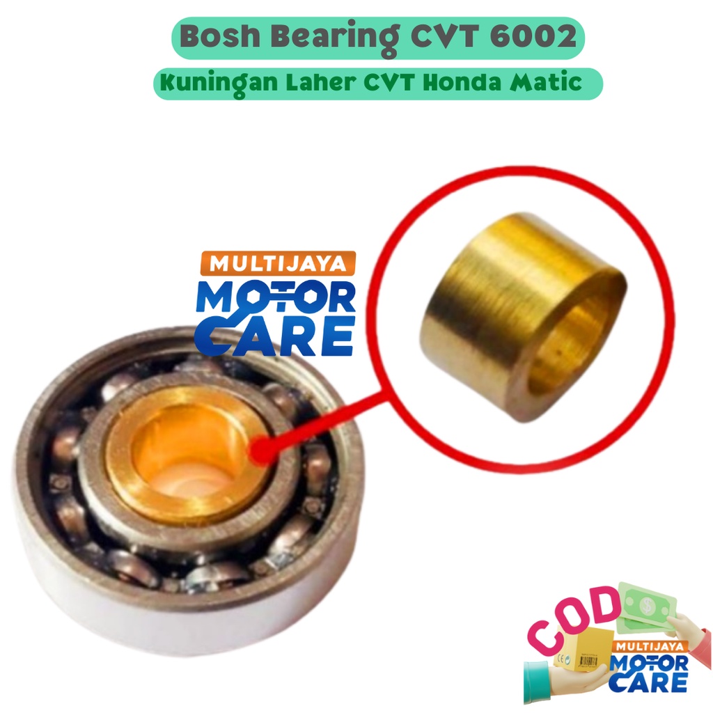Bosh Bearing CVT 6002 Brass Bearing CVT Bearing Matic Tub | Shopee Malaysia