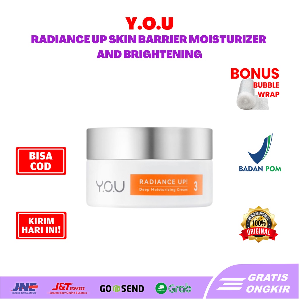 You Radiance Up Skin Barrier Moisturizer and Brightening Cream with ...