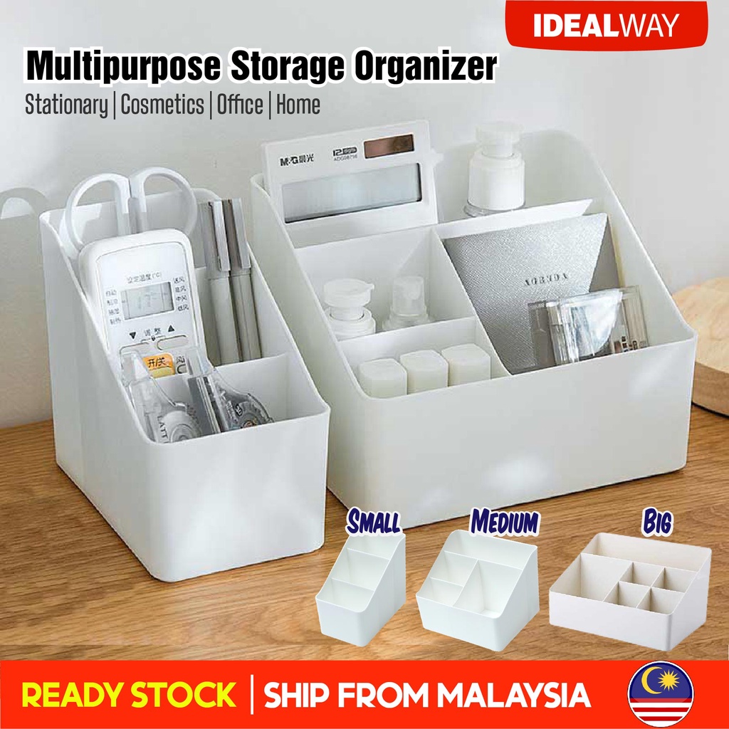 Idealway Multipurpose Organizer Storage Box Kotak Bekas Simpan Barang ...