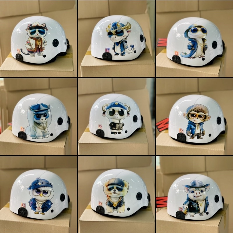 Helmets printed with 12 high quality armor - (New model 2023) | Shopee ...