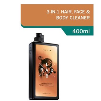 Bad Lab Caveman Cleaner 3-in-1 Hair Face Body Shampoo 400ml [Exp: 08/ ...