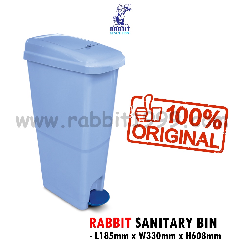 RABBIT SANITARY BIN - SANITARY BIN 18L / Sanitary Dustbin/ Sanitary Bin ...