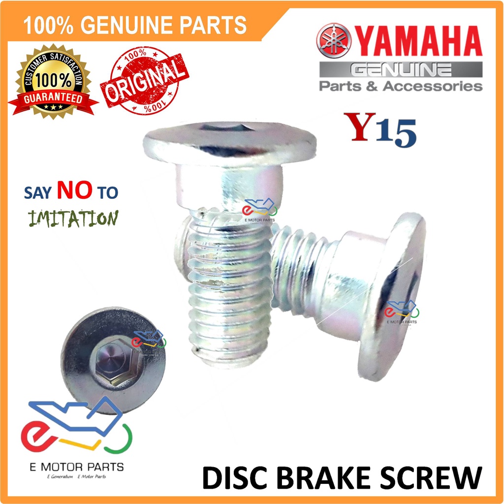 Y15 DISC BRAKE SCREW DISC BRAKE Y125 DISC BRAKE SCREW [ 100% ORIGINAL ...