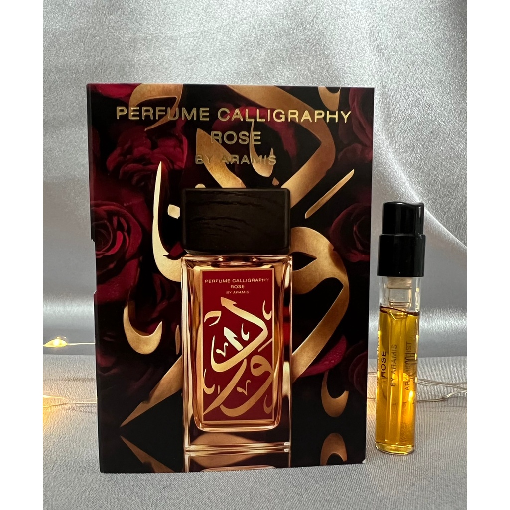 1.5ML VIALS PERFUME CALLIGRAPHY ROSE BY ARAMIS EDP | Shopee Malaysia