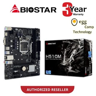 BIOSTAR H410M / H510M mATX Motherboard LGA 1200 H410MH / H510MH ...