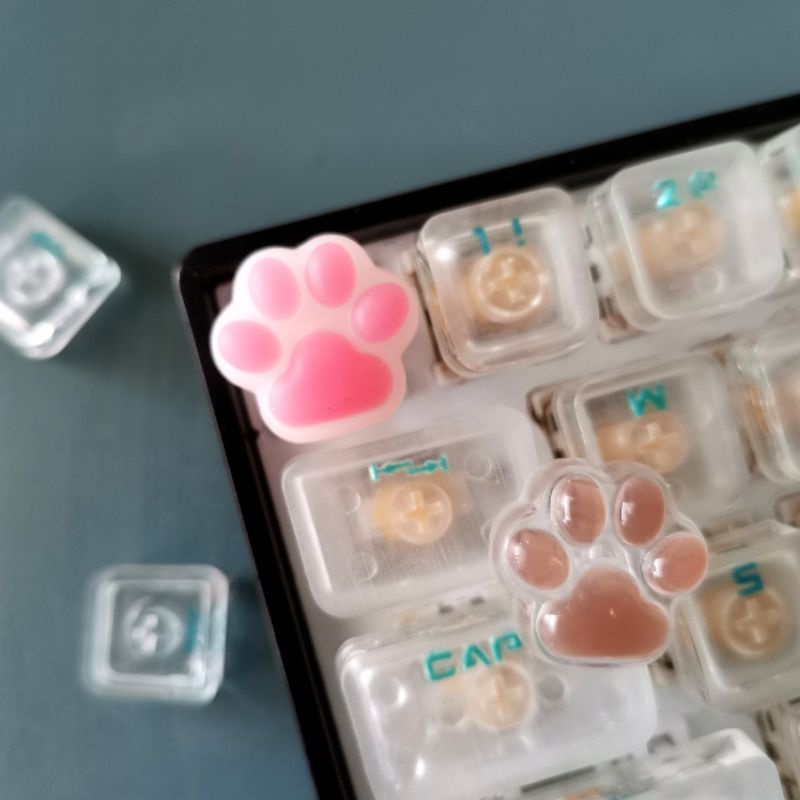 Keycap for Mechanical Keyboard Cat Paw Cute Creative | Shopee Malaysia