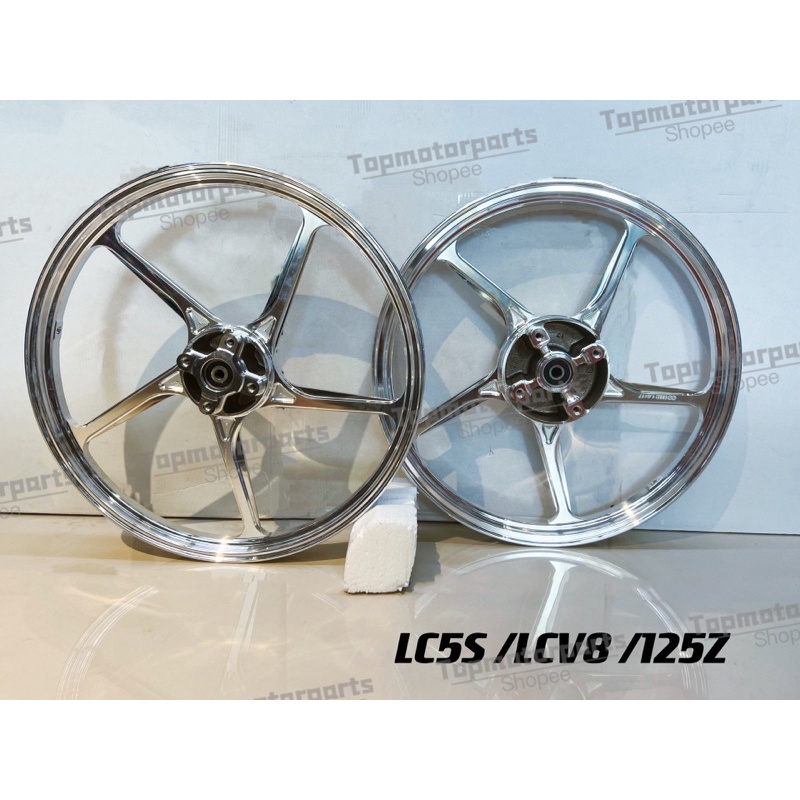 Sport Rim FG511 Enkei CNC Chrome PNP Y15ZR /Y16ZR /RS150 /RSX /LC135 /SRL115 /SRL115FI /125Z CNC ...