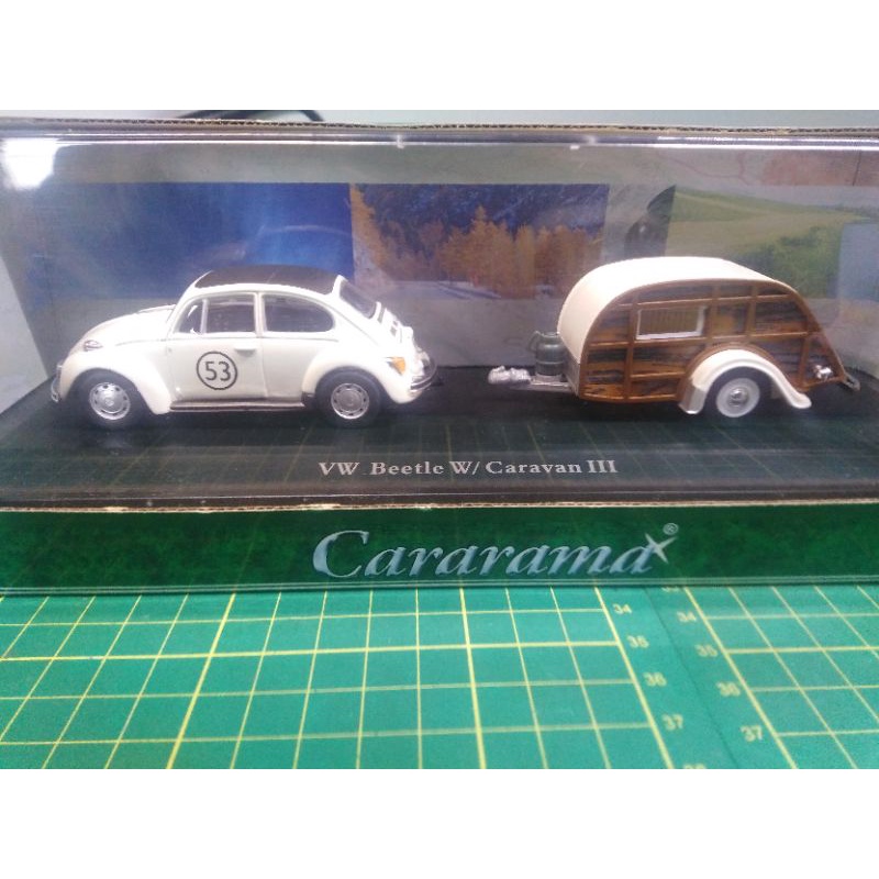 1/43 VW BEETLE W/CARAVAN III DIECAST | Shopee Malaysia