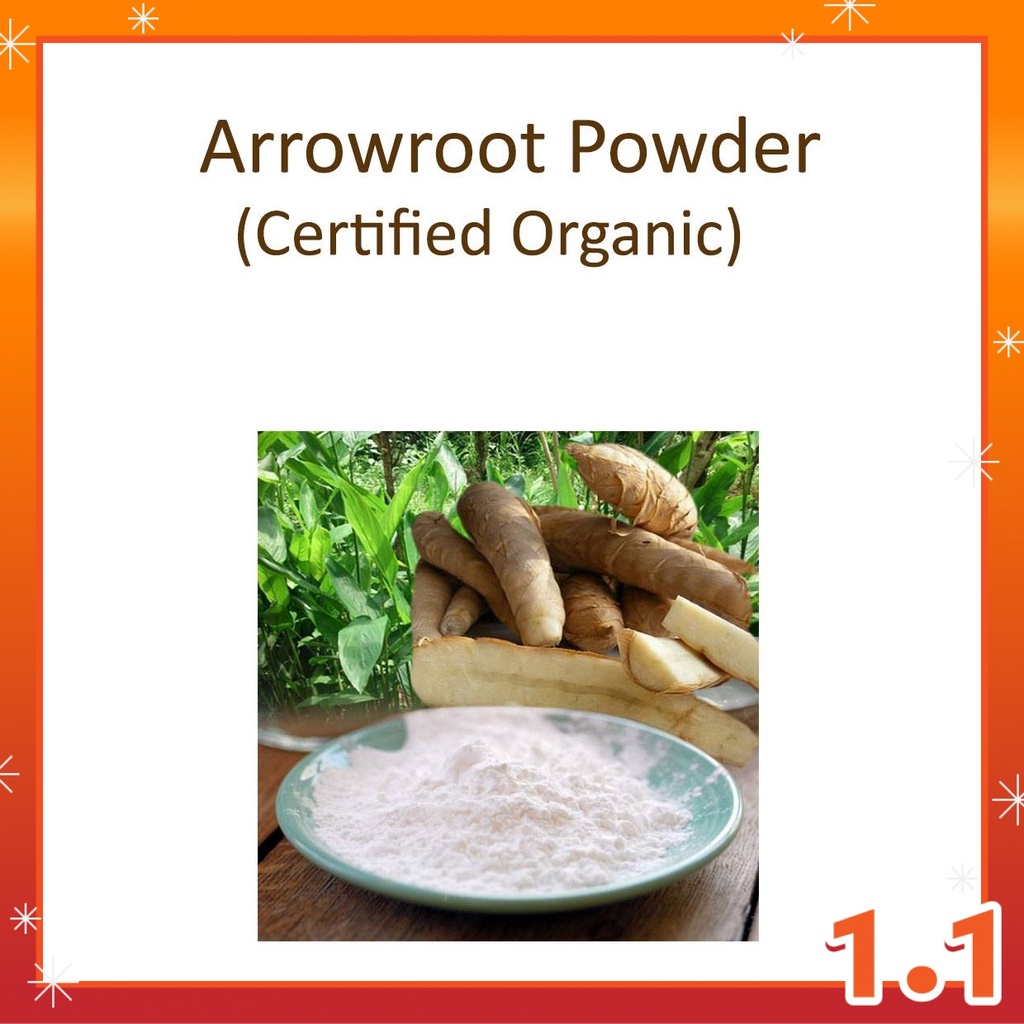 Arrowroot Powder 500g (Certified Organic) | Shopee Malaysia