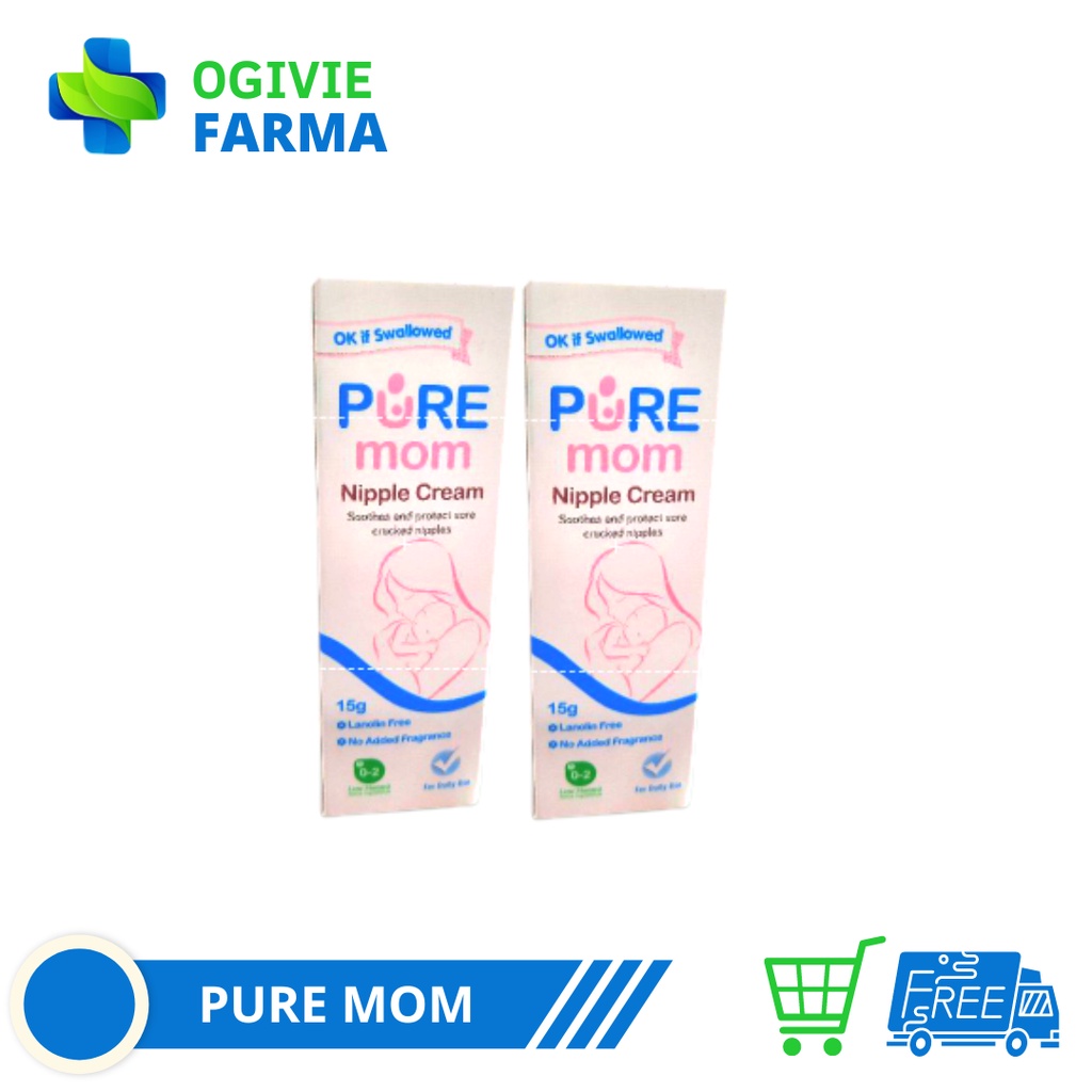 Pure MOM NIPPLE CREAM|Ointment For Blisters | Shopee Malaysia