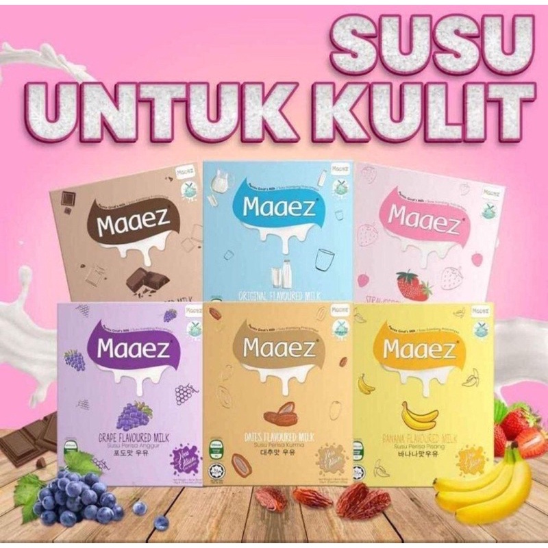 MAAEZ SUSU KAMBING ORIGINAL HQ💯 | READYSTOCK | PERISA ASLI | PERISA ...