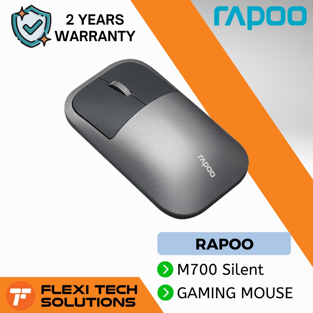 Flexi Tech RAPOO M700 Silent Multi-Mode Wireless Mouse 1300 DPI ...