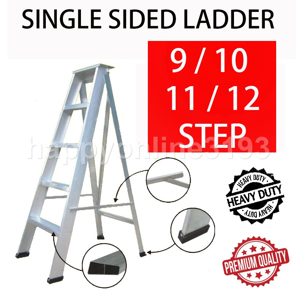 Sun Bird / Heavy Duty Aluminium Single Sided Ladder / Double Sided ...