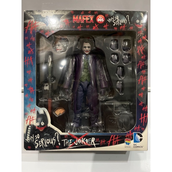 Mafex 005 The Dark Knight Trilogy Joker | Shopee Malaysia