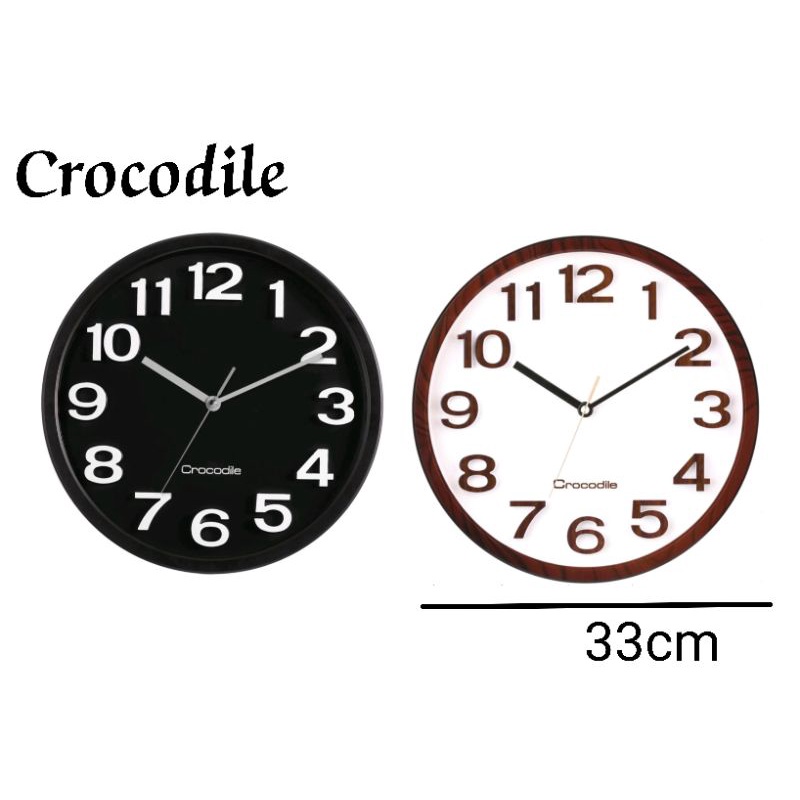 100% ORIGINAL Crocodile Modern Scandinavian Quartz Movement 3D Numerals ...