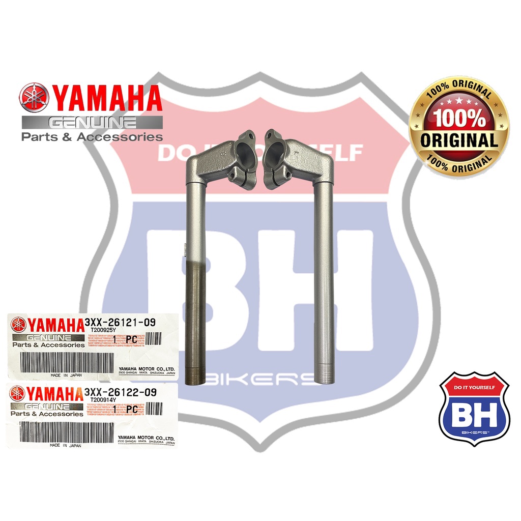 YAMAHA RXZ HANDLE SET HANDLE BAR 100% ORIGINAL HLY MADE IN JAPAN ...