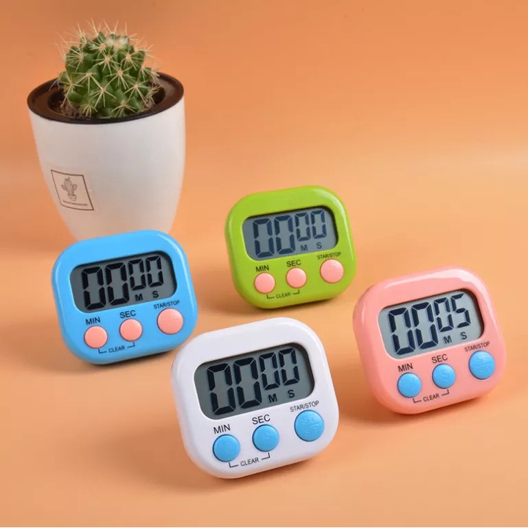 Magnetic Digital Timer Study Learn Kitchen Cooking Baking Timer ...