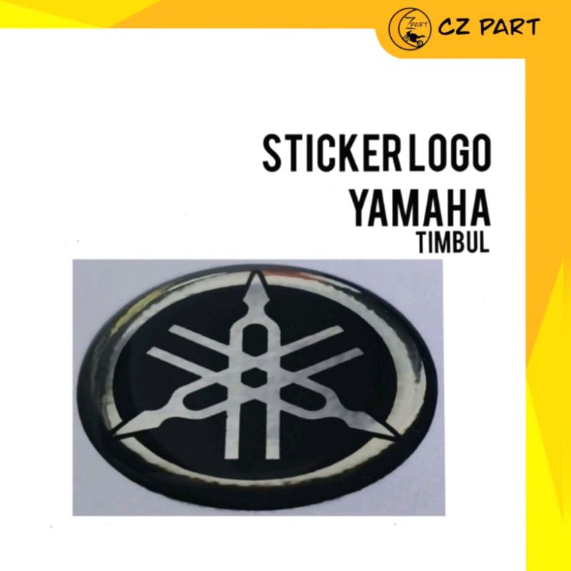 STICKER LOGO YAMAHA KECIK AND TIMBUL/3D | Shopee Malaysia