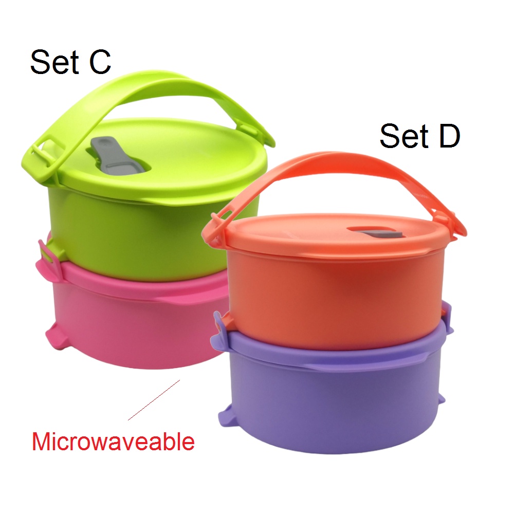 Tupperware Tup Tiffin (1pc/2pcs) 550ml | Shopee Malaysia