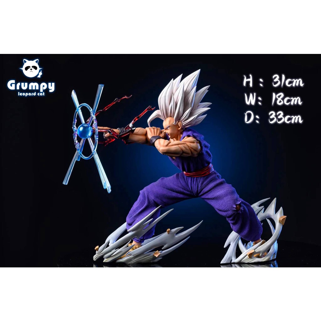 Grumpy Leopard Cat Studio - Dragon Ball - Beast Gohan Resin Statue GK ...