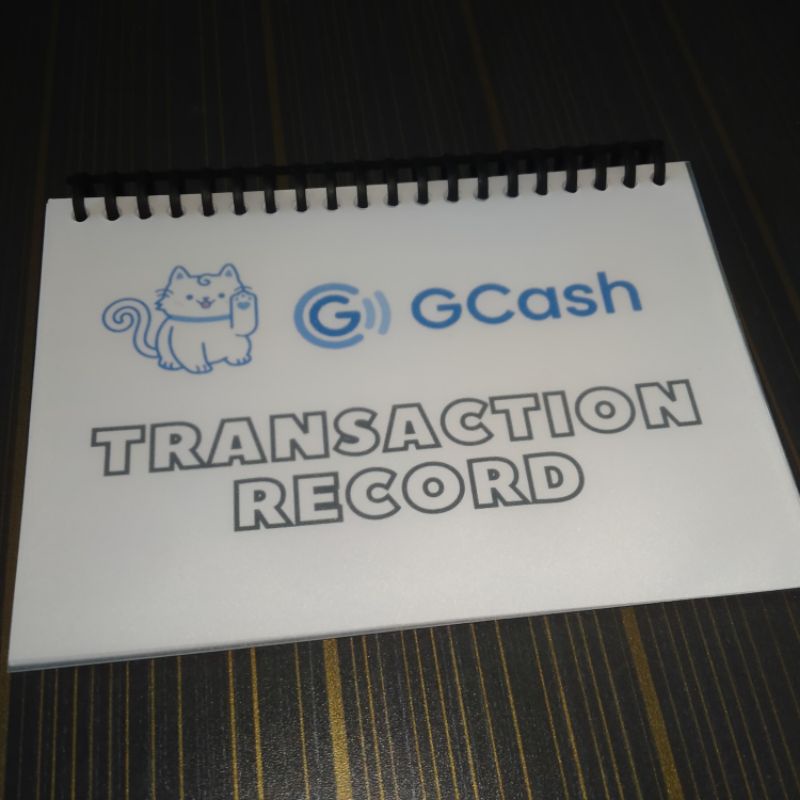 Gcash Transaction Record Book Binder type | Shopee Malaysia