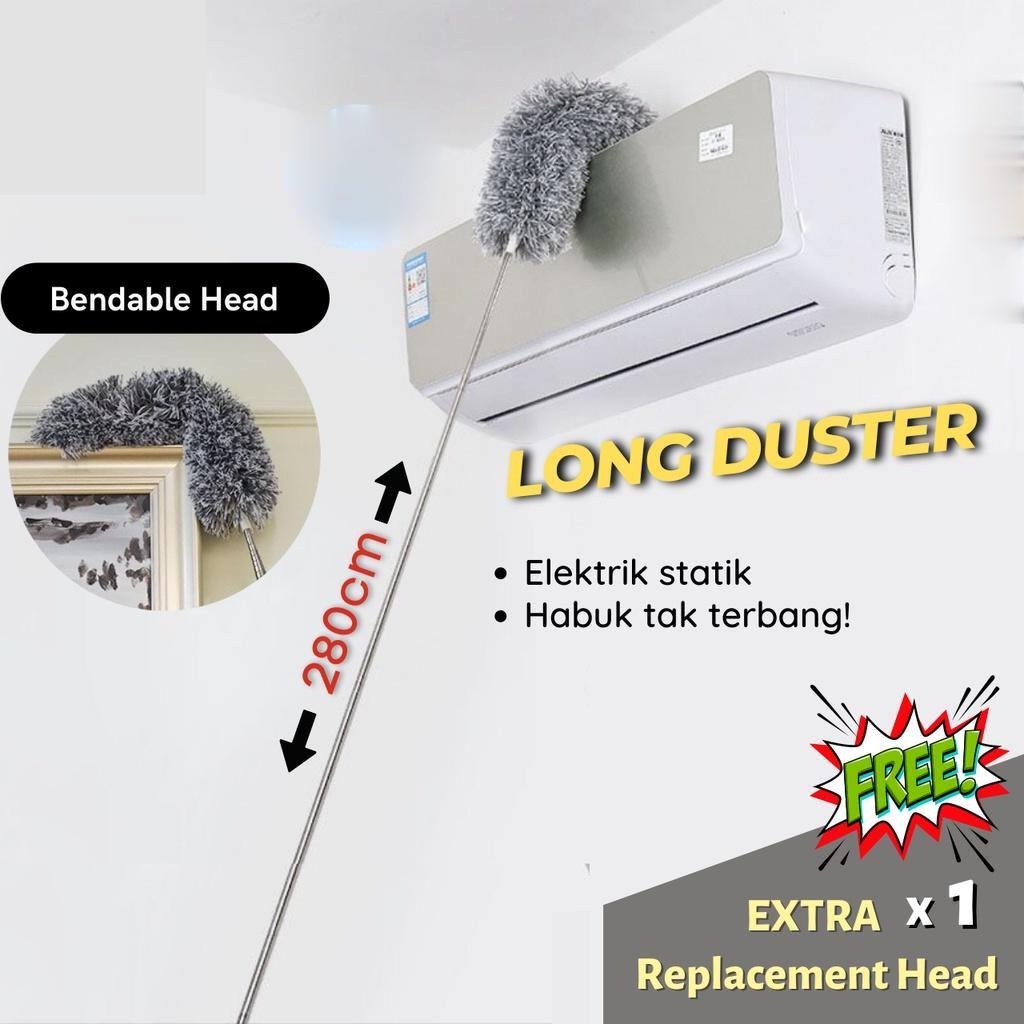 Duster Expandable 280cm Long Microfiber Duster Penyapu Habuk Cleaning ...