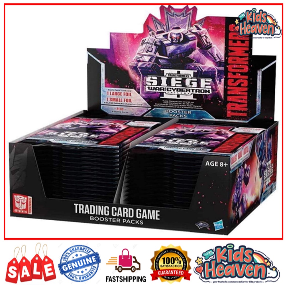 Transformers TCG: War for Cybertron: Siege II | 30 Booster Pack (240 ...