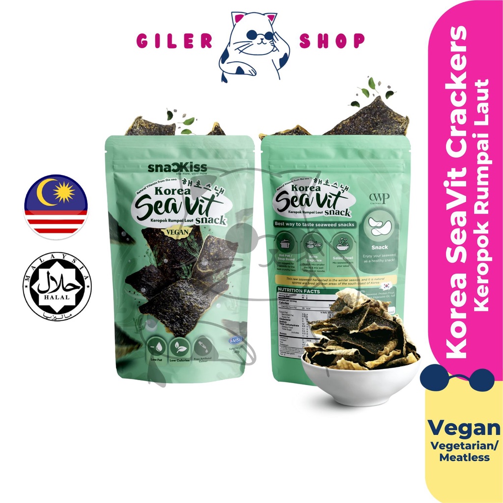 Seavit Crunchy Korea Seaweed snack SEA-VIT Korea Octopus Seavit Snack ...