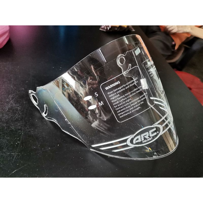 ORIGINAL VISOR ARC RITZ CLEAR YF1 YF DRAGON AR4 AR1 AR3 | Shopee Malaysia