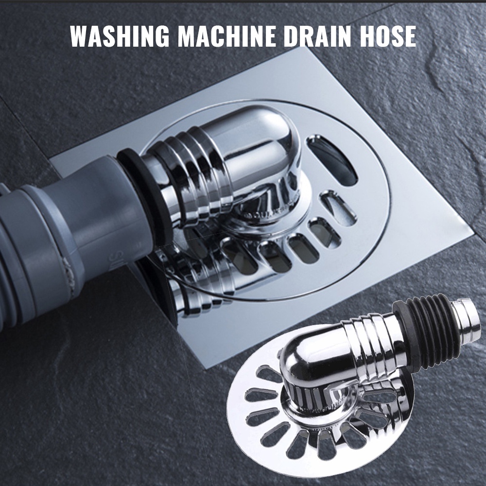 Washing Machine Drain Hose To Floor Grate Adaptor | Shopee Malaysia